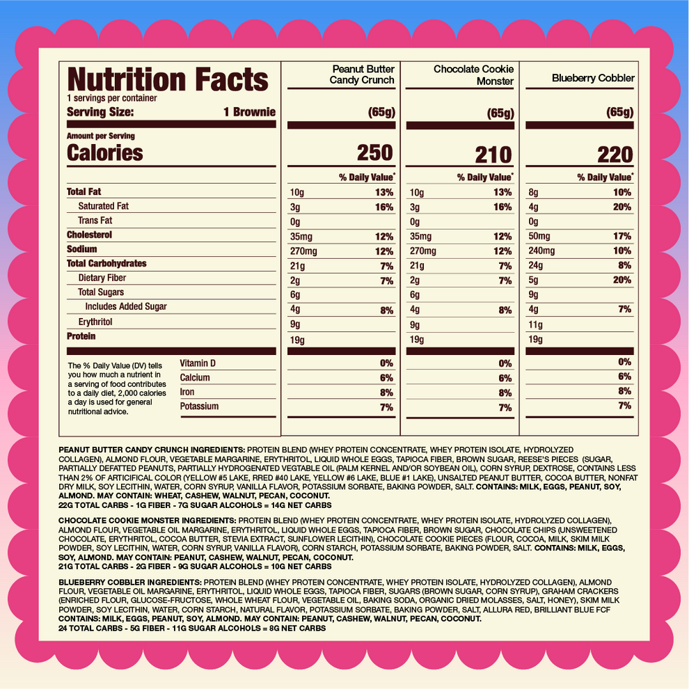 Variety Box Protein Brownies | Prime Bites®