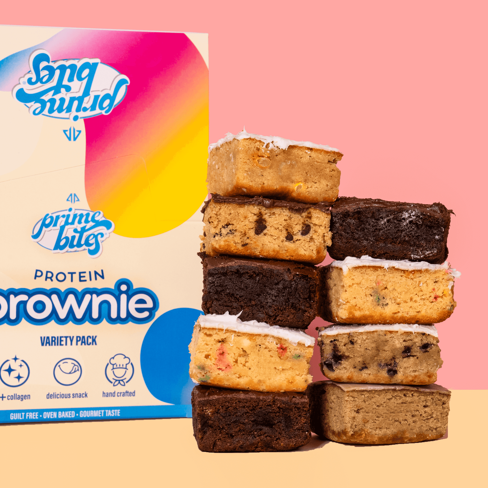 Variety Box Protein Brownies | Prime Bites®