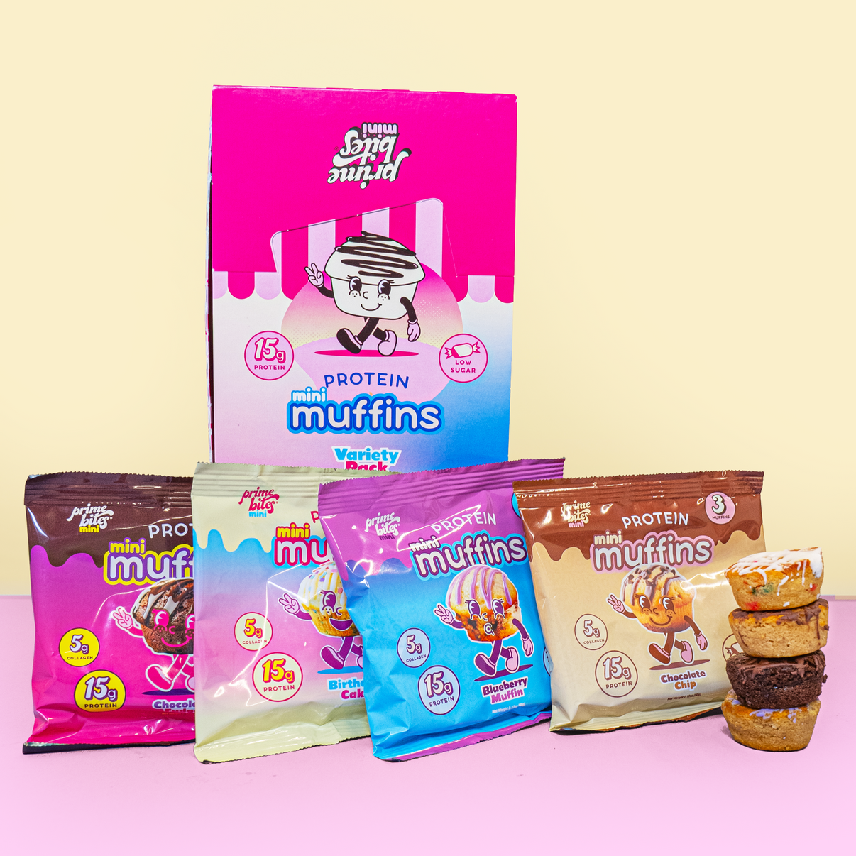 Mini Muffin Variety Pack | Prime Bites®