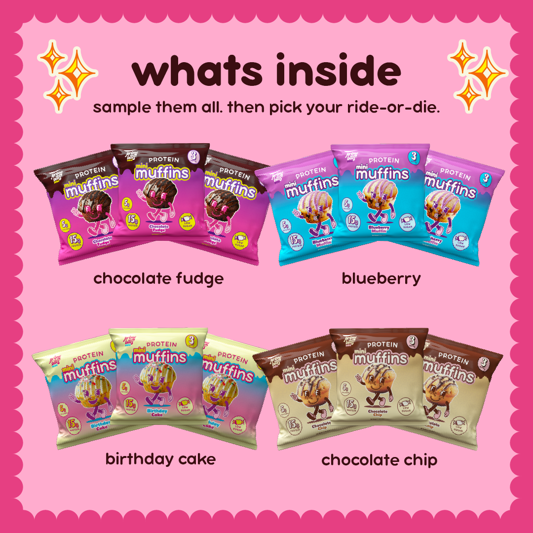 Mini Muffin Variety Pack | Prime Bites®