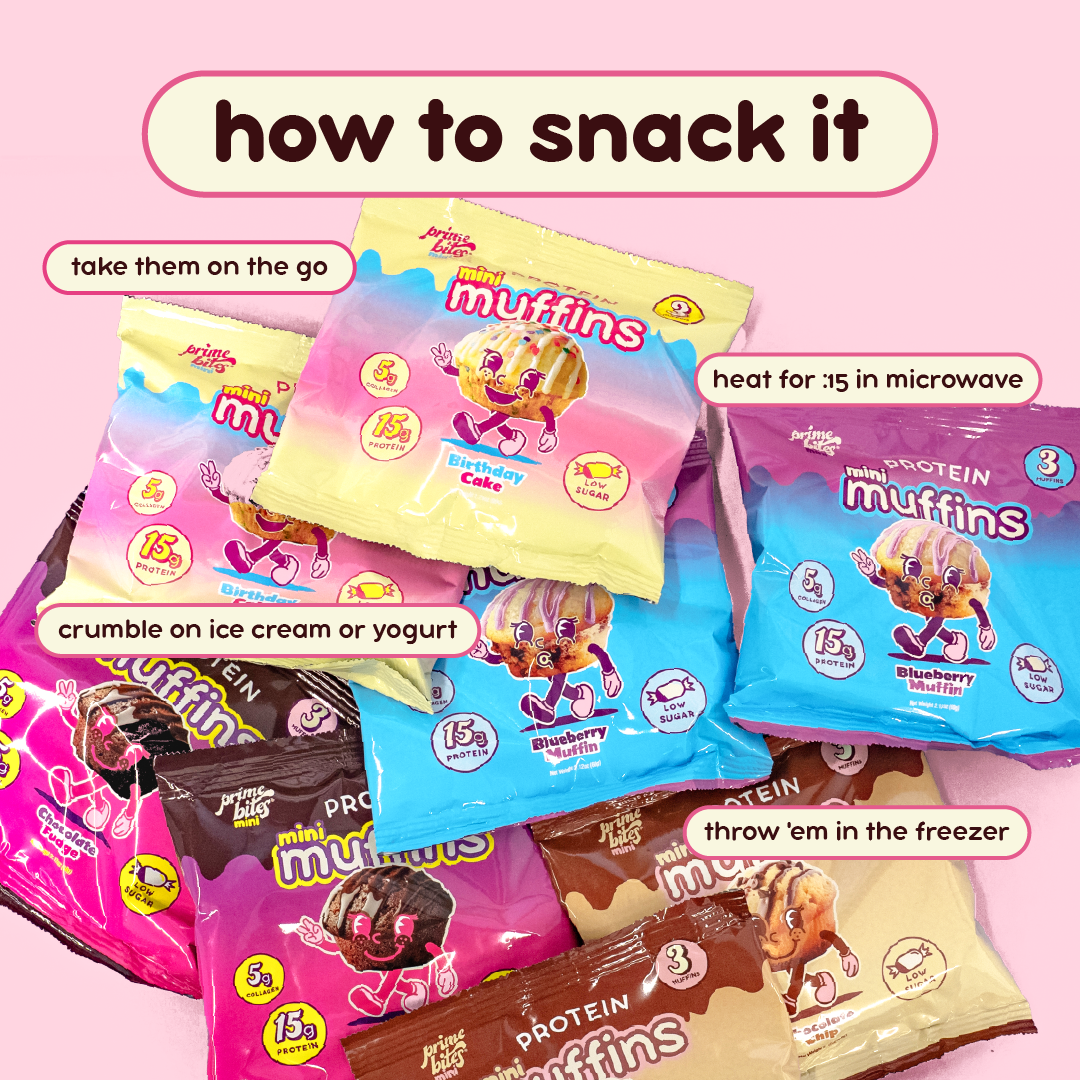 Mini Muffin Variety Pack | Prime Bites®