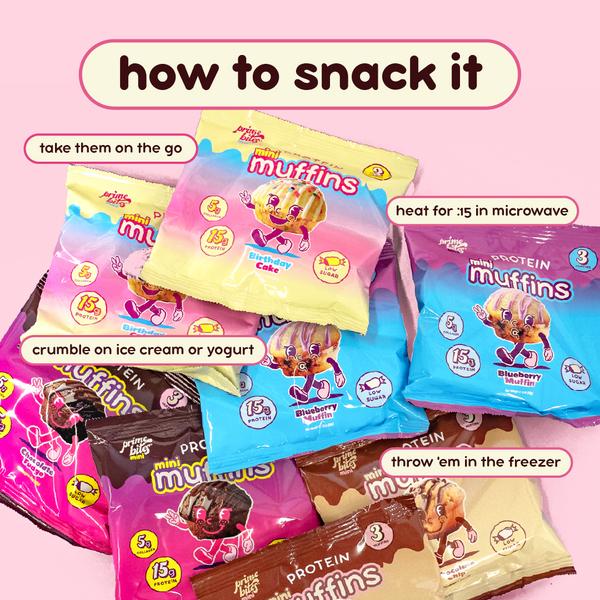 Mini Muffin Variety Pack | Prime Bites®