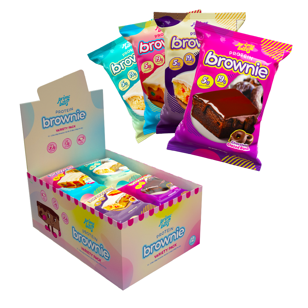 Variety Box Protein Brownies | Prime Bites®