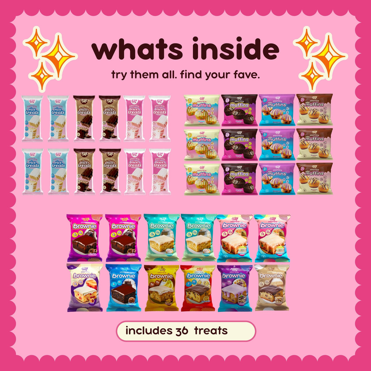 Rice Treat Variety Bundle - High-Protein Treats | Prime Bites®